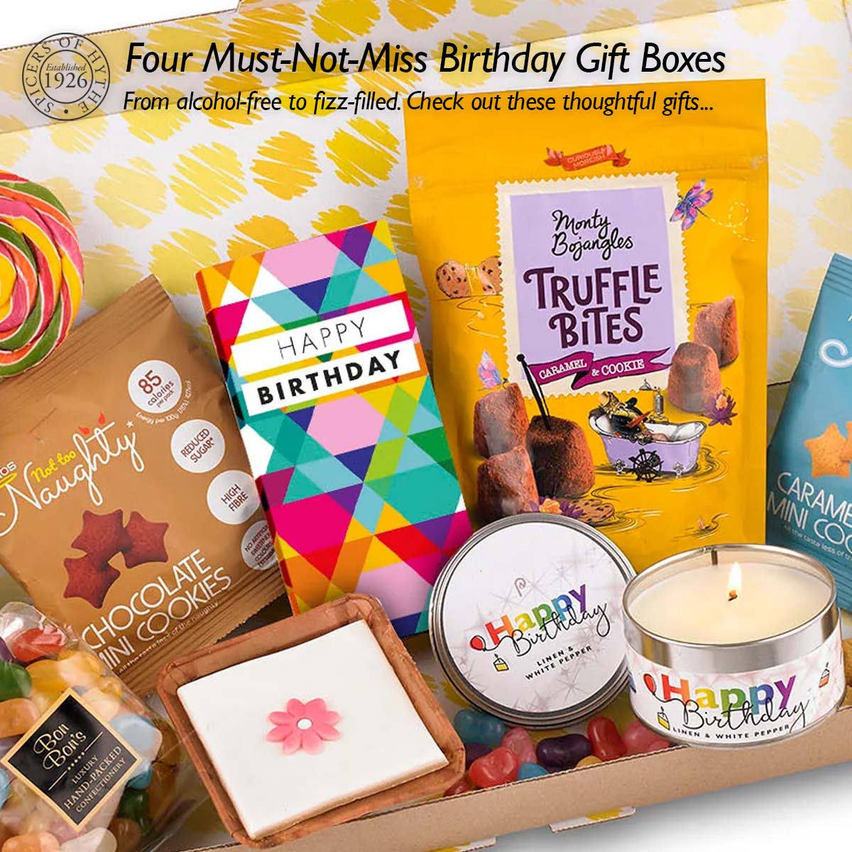 Four Birthday Gift Boxes Perfect For Them – Spicers of Hythe